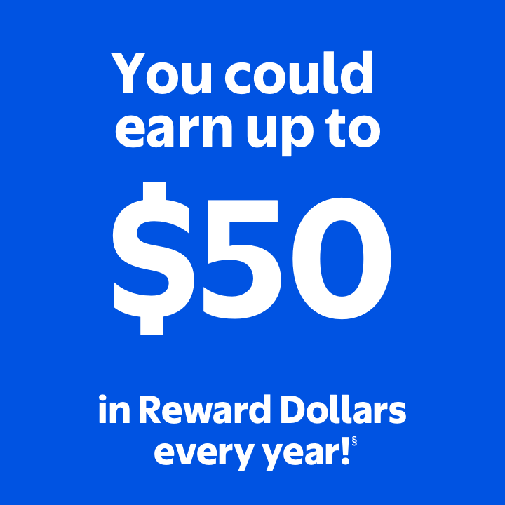 Earn Today with the Walmart Rewards Credit Card | Walmart Rewards
